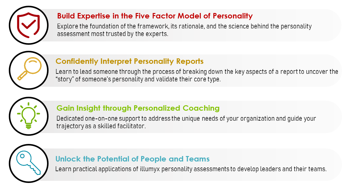 Big Five Behavior & Personality Insights Facilitator Certification ...